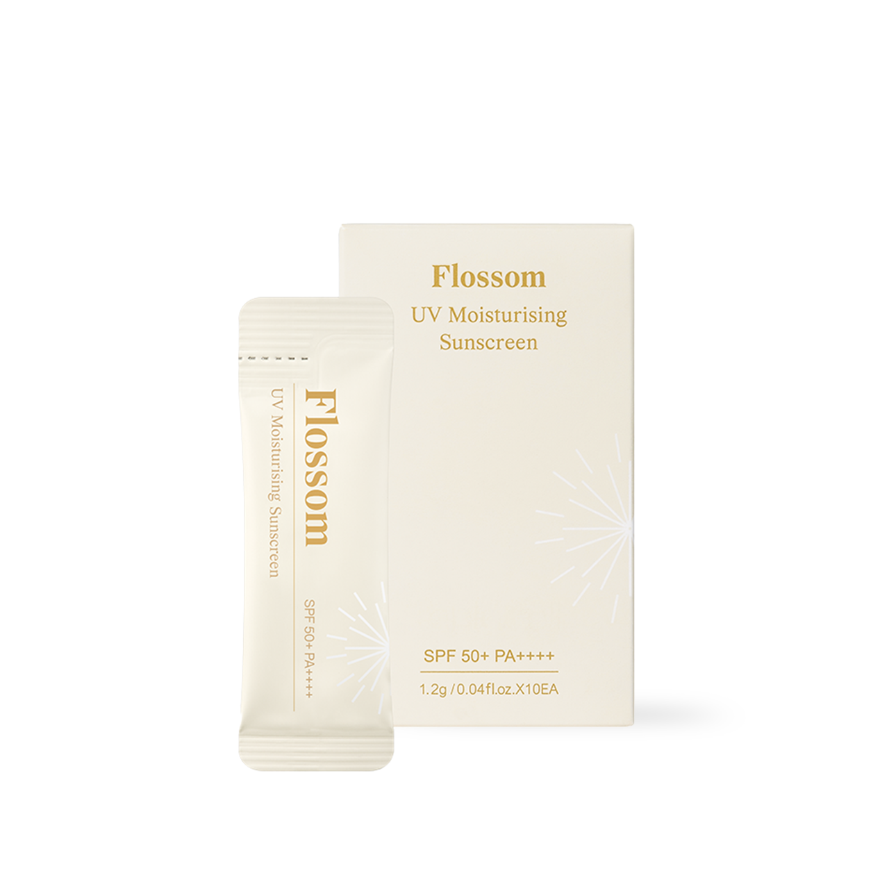 [Reblocell] Flossom UV Moisturising Sunscreen Pocket - 10ea / box